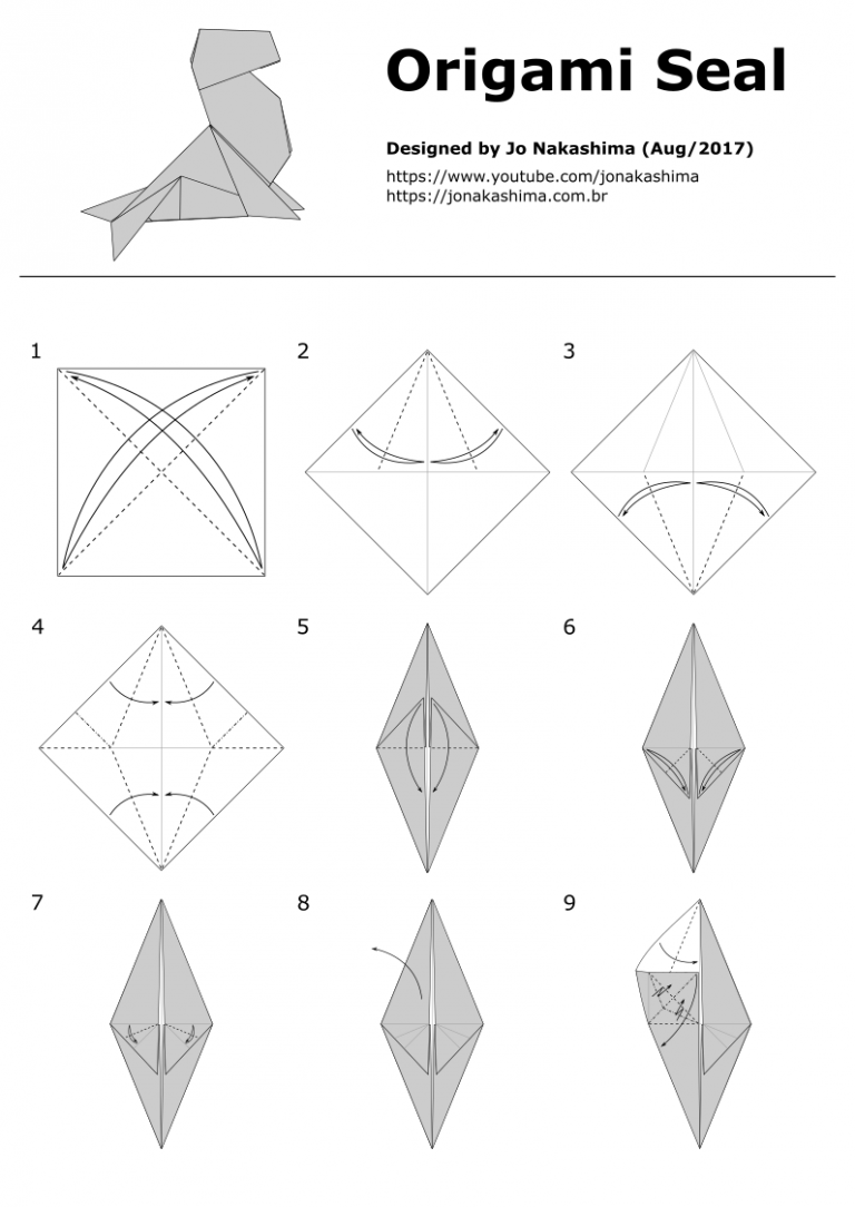 Origami Seal - Jo Nakashima