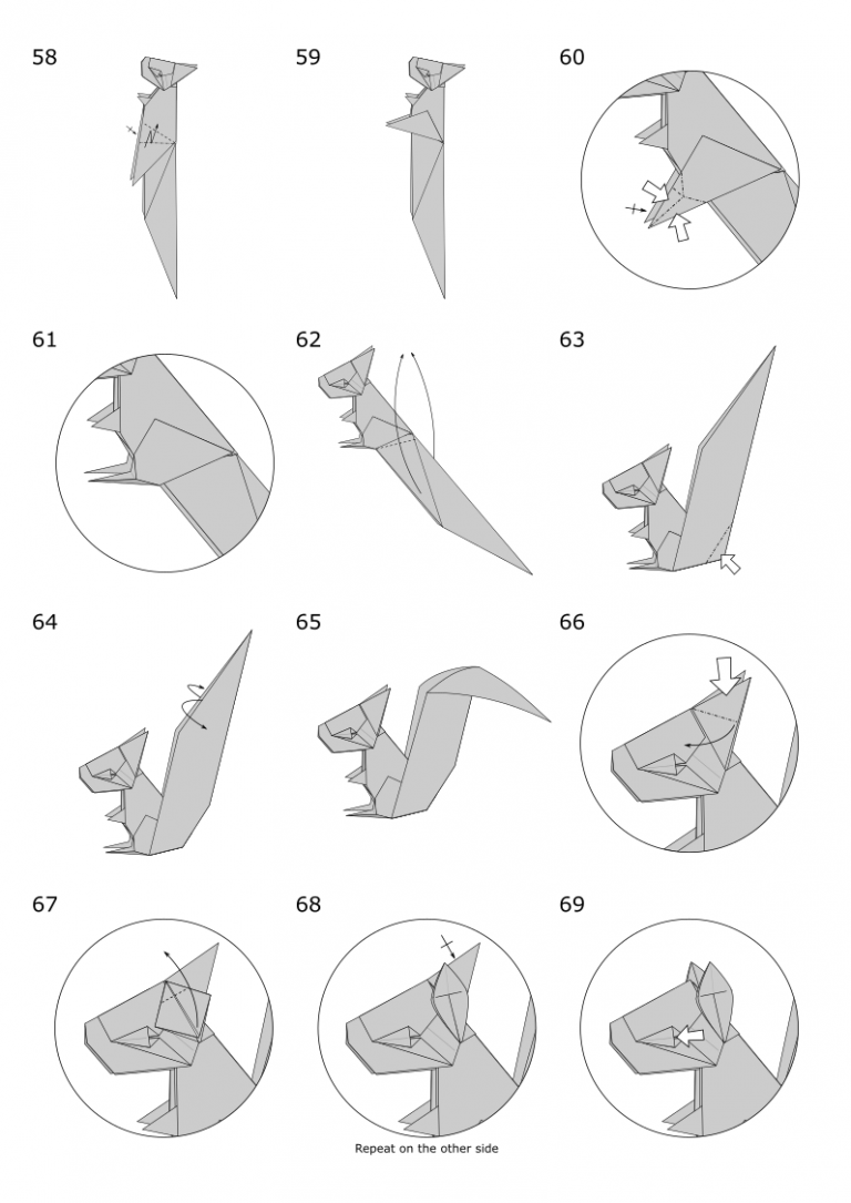 Origami Squirrel - Jo Nakashima