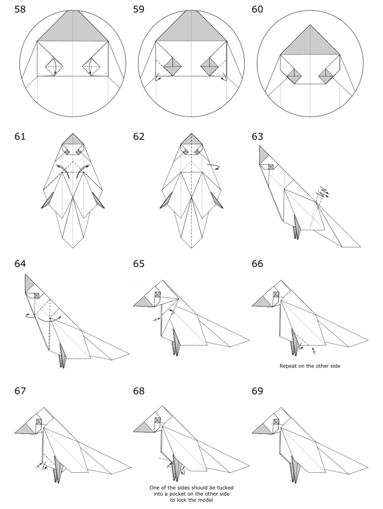 Origami Java Sparrow - Jo Nakashima
