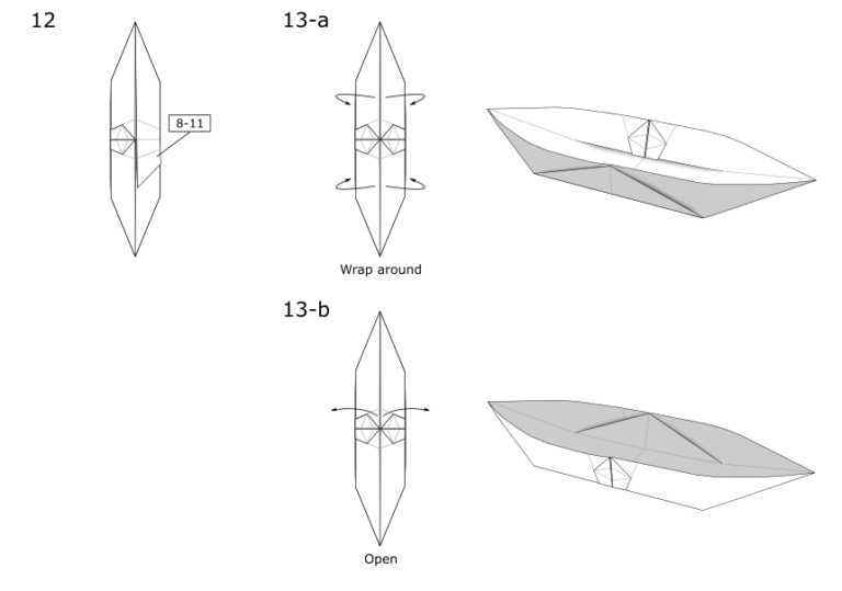 Origami Canoe - Jo Nakashima